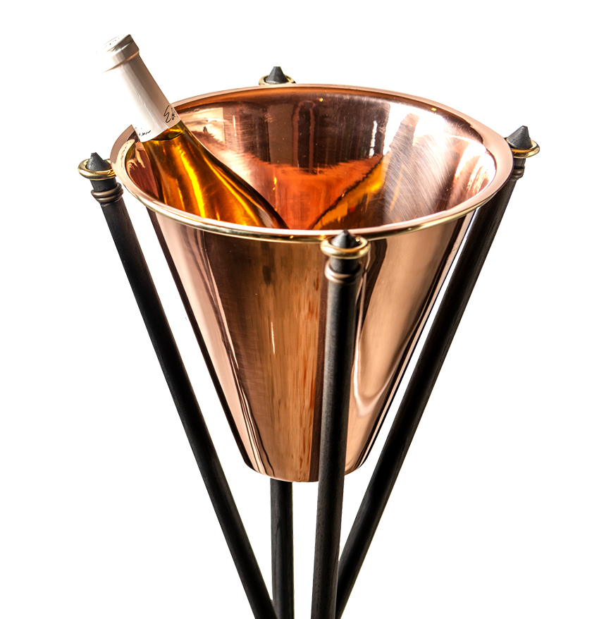 Copper Wine Bucket: African Sporting Creations