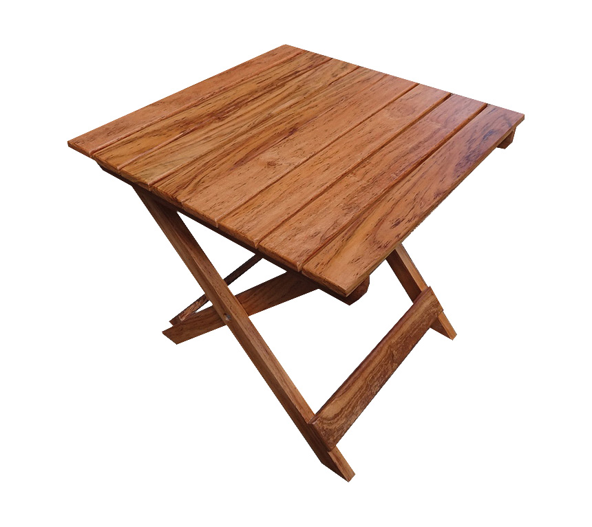 Folding Side Table: African Sporting Creations