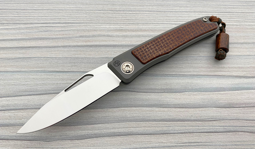 Rinkhals in Burlap Micarta: African Sporting Creations