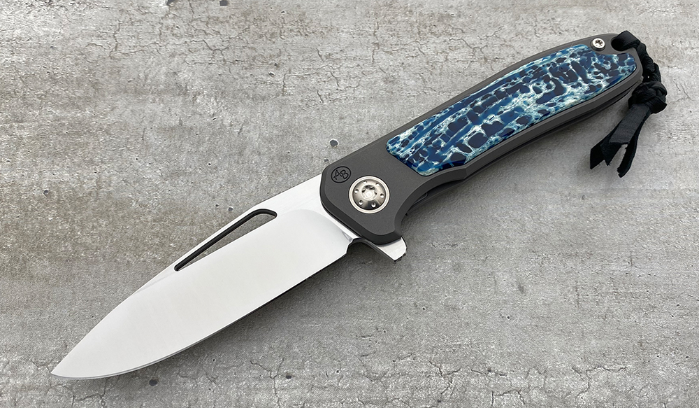 imambaⓇ Flipper in Blue Kudu Bone: African Sporting Creations