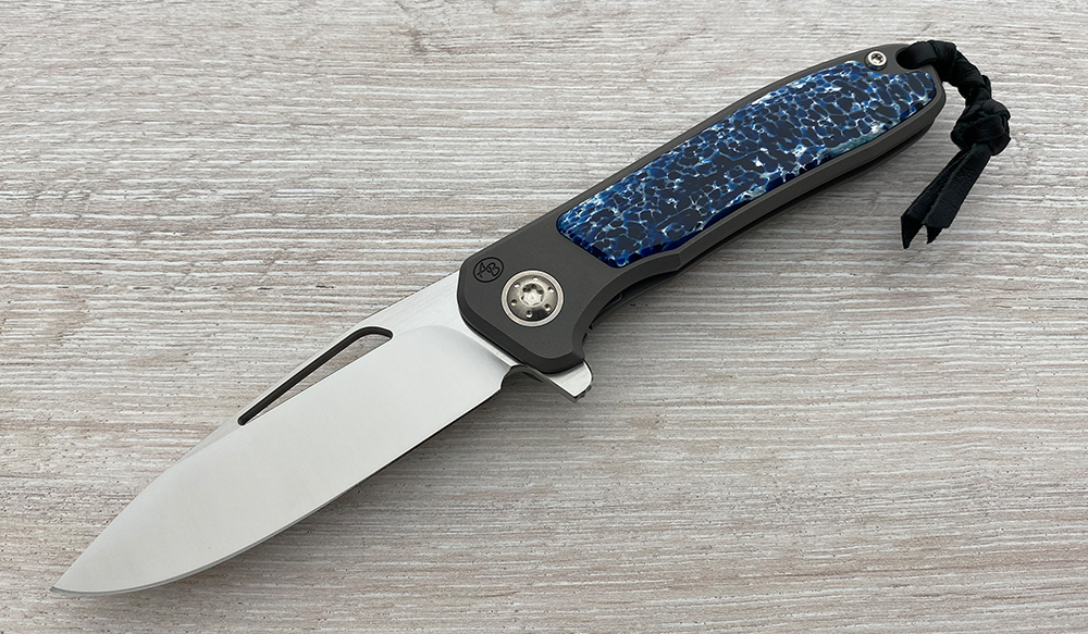 imambaⓇ Mirror Flipper in Blue Kudu Bone: African Sporting Creations