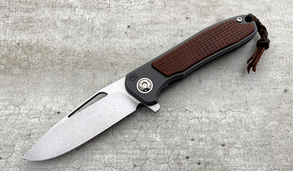 Stonewashed imambaⓇ Flipper in Burlap in Micarta: African Sporting ...