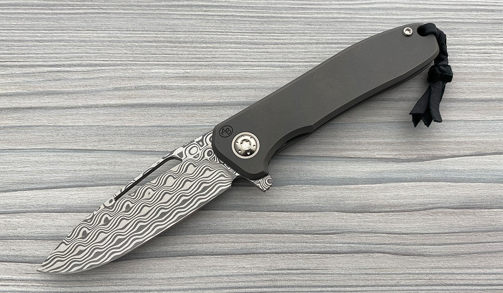 imambaⓇ Flipper Damasteel Rose in Solid Titanium: African Sporting ...
