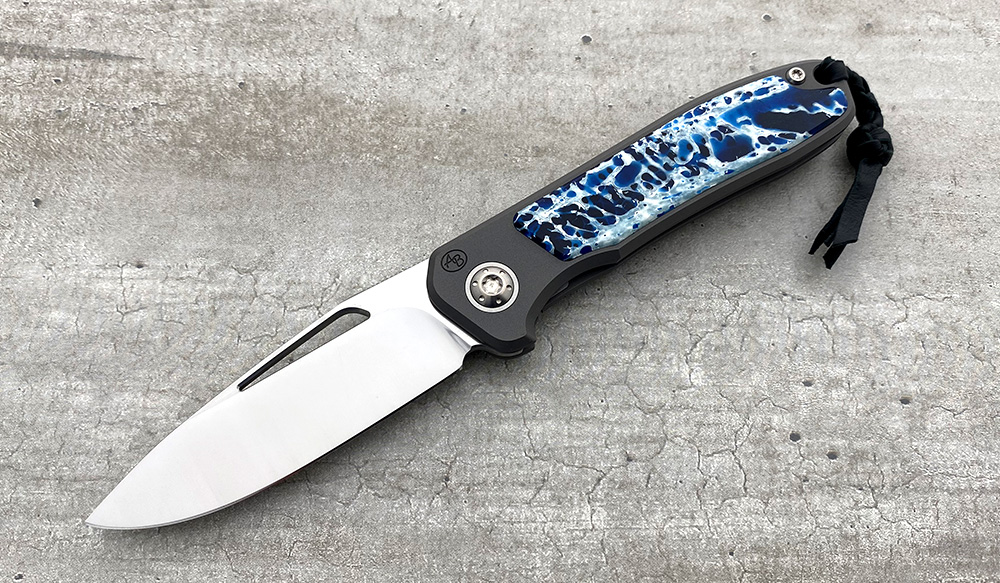 imambaⓇ Mirror Delete in Blue Kudu Bone: African Sporting Creations