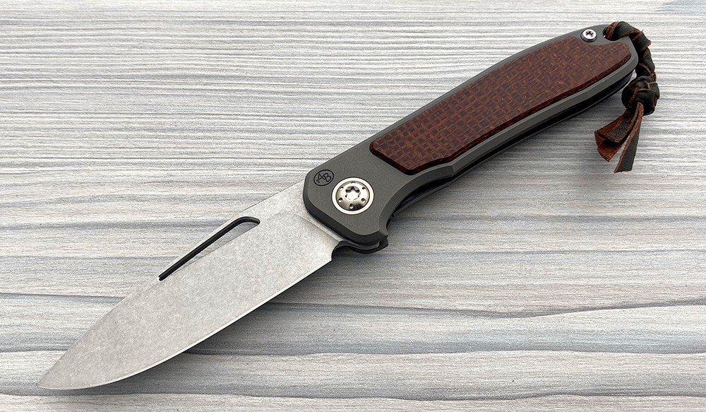 Stonewashed imambaⓇ Flipper Delete in Burlap: African Sporting Creations