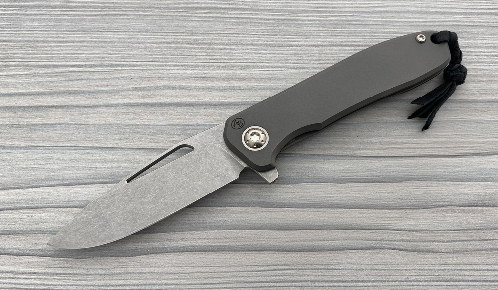 Stonewashed imambaⓇ Flipper in Titanium: African Sporting Creations