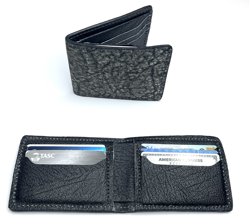 Elephant Hide Wallets: African Sporting Creations